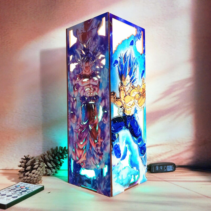 Dragon Ball Z Lamp - Etsy