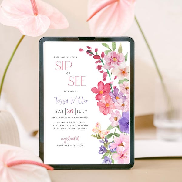 Sip and See - Etsy