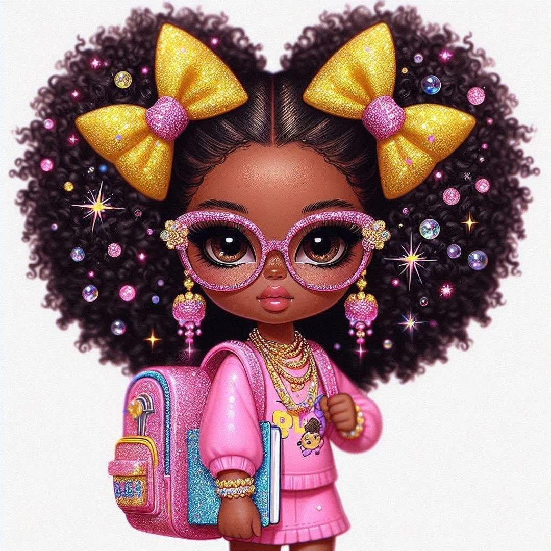 Big Haired Classmate PNG - Etsy