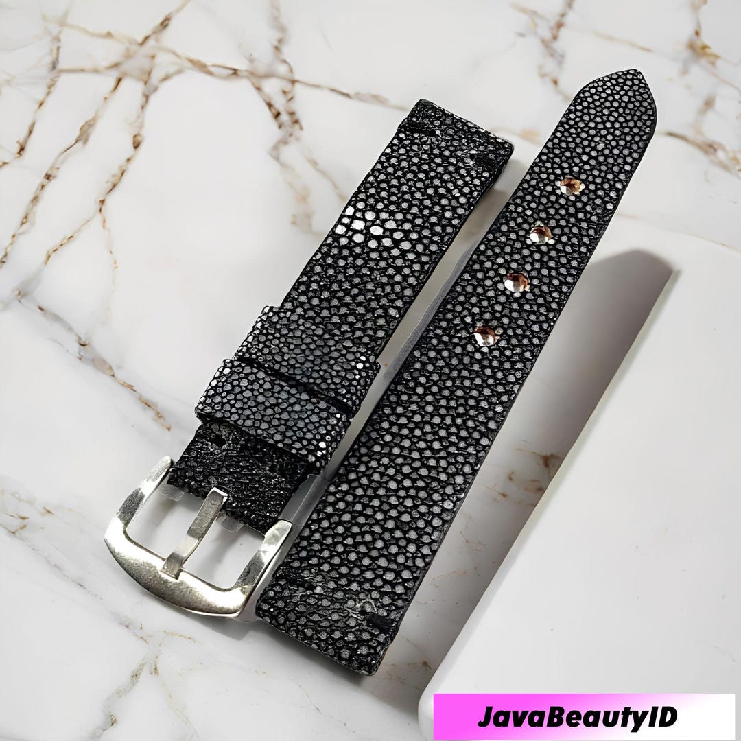 Genuine Leather Watch Strap Mool Leather Handmade Polished Finish ...