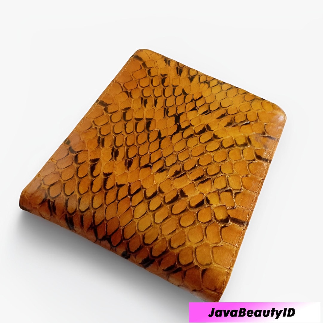 Authentic Snake Skin Wallet – Handmade Exotic Look, Snake Skin,exotic ...