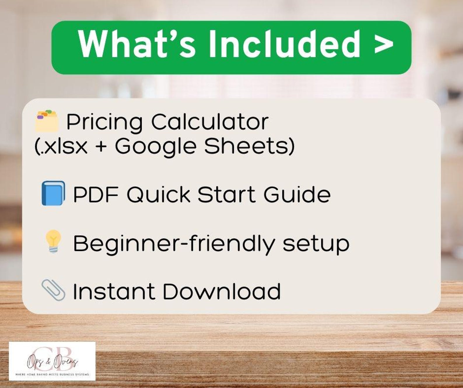 Cottage Bakery Pricing Kit (digital Download, Spreadsheet, and PDF ...