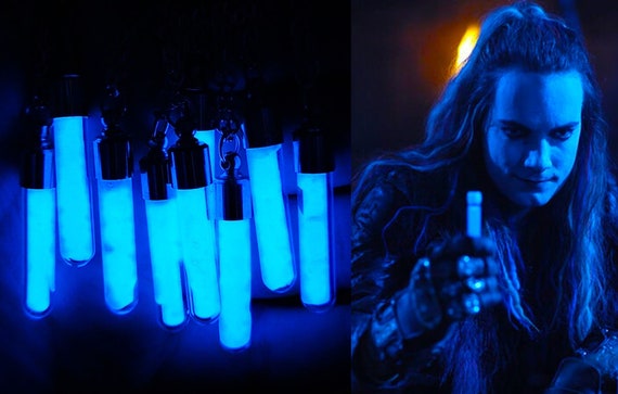 Glow in the Dark Zydrate Necklace/repo the Genetic - Etsy