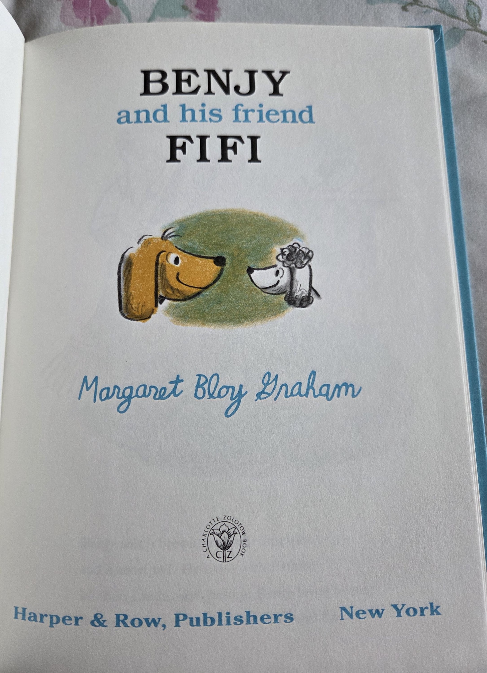 Benji and His Friend Fifi Book Hardcover First Edition 1988 Margaret ...