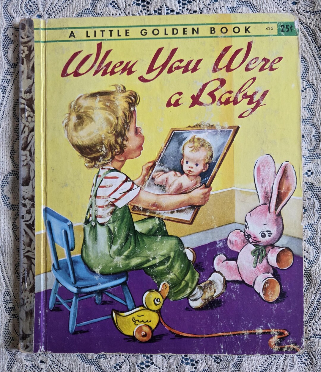 When You Were a Baby Little Golden Book 1949 E Rita Eng Corinne Malvern ...