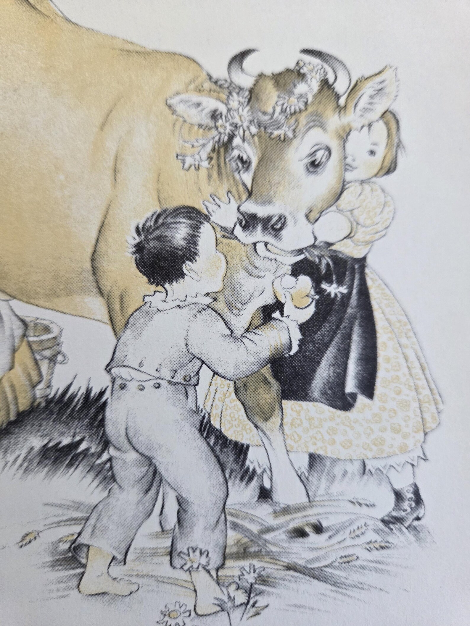 Susannah the Pioneer Cow 1941 FIRST Hc Dustjacket Maud Petersham - Etsy