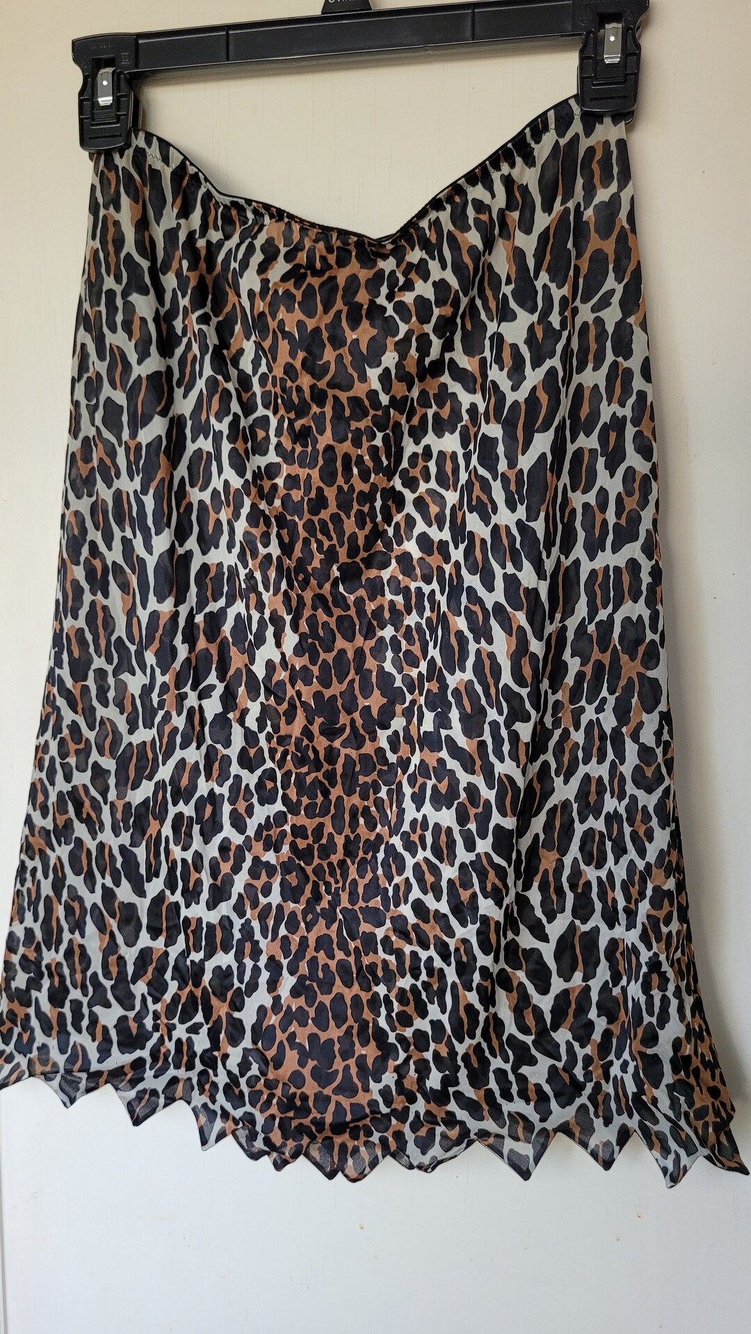 Animal Print Vanity Fair Half Slip Small Short Above the Knee - Etsy