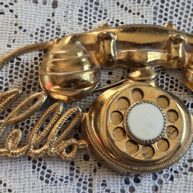 Telephone Pins - Etsy