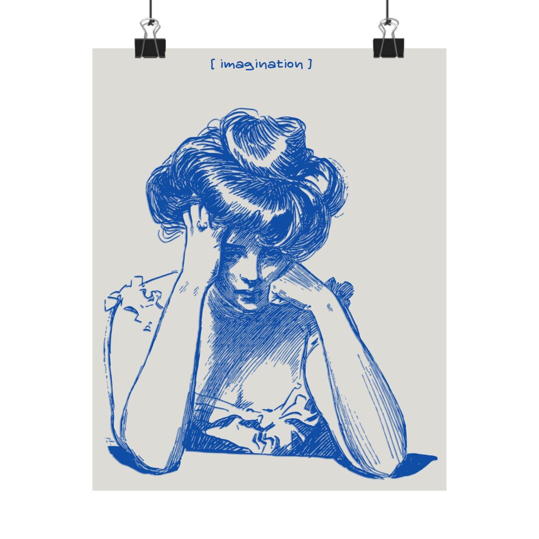 Thought-provoking Matte Vertical Posters | Imagination Artwork, Wall ...