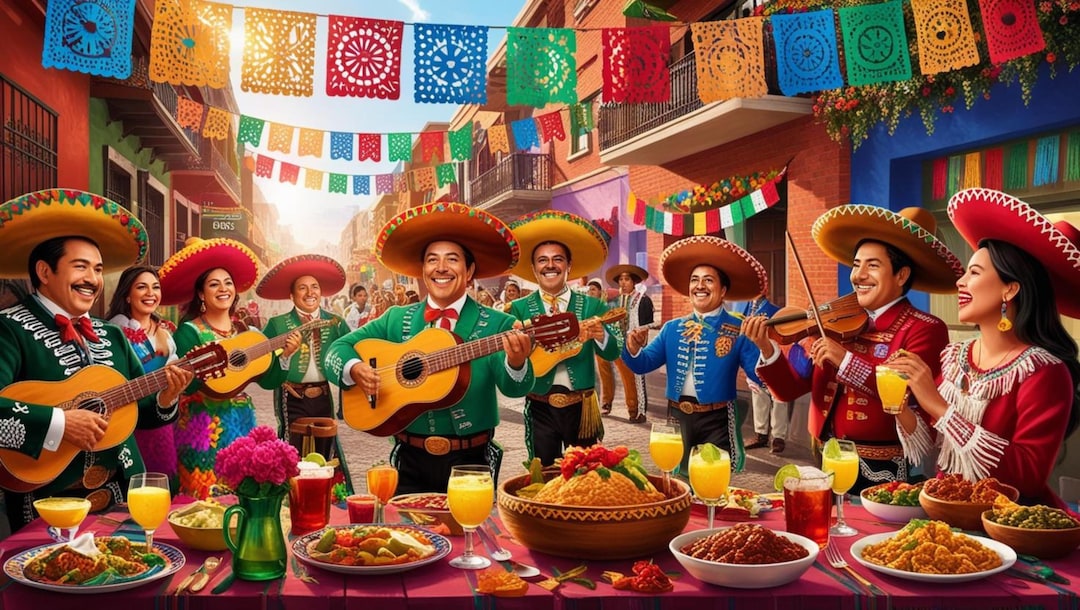 Colorful Cinco De Mayo Celebration Art Print - Etsy