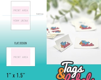 Fold Over Labels - Etsy