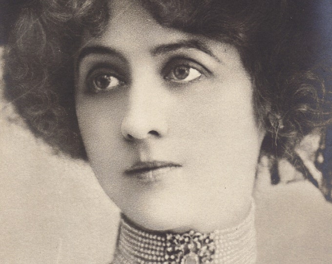 1900s Reutlinger Photo of Ellen Beach Yaw - Etsy