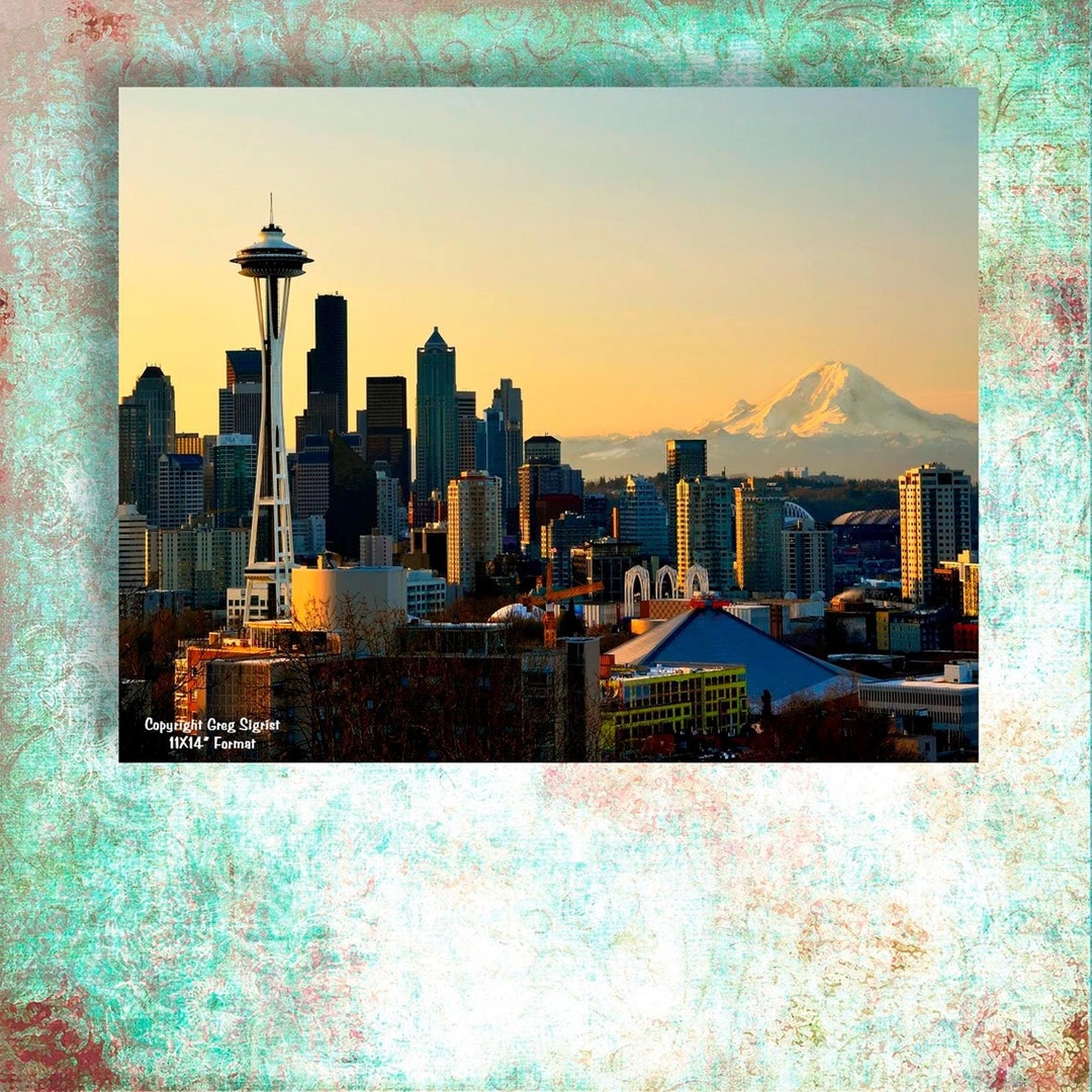 City Awakens – Seattle in Summer Light -- Fine Art Image, Available in ...