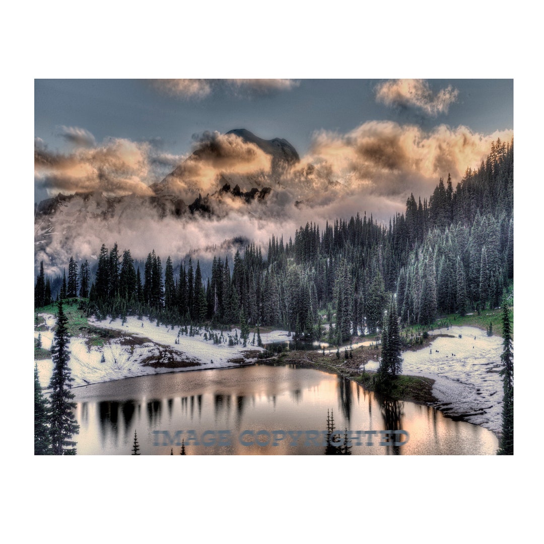 Spring highest on Mt Rainier