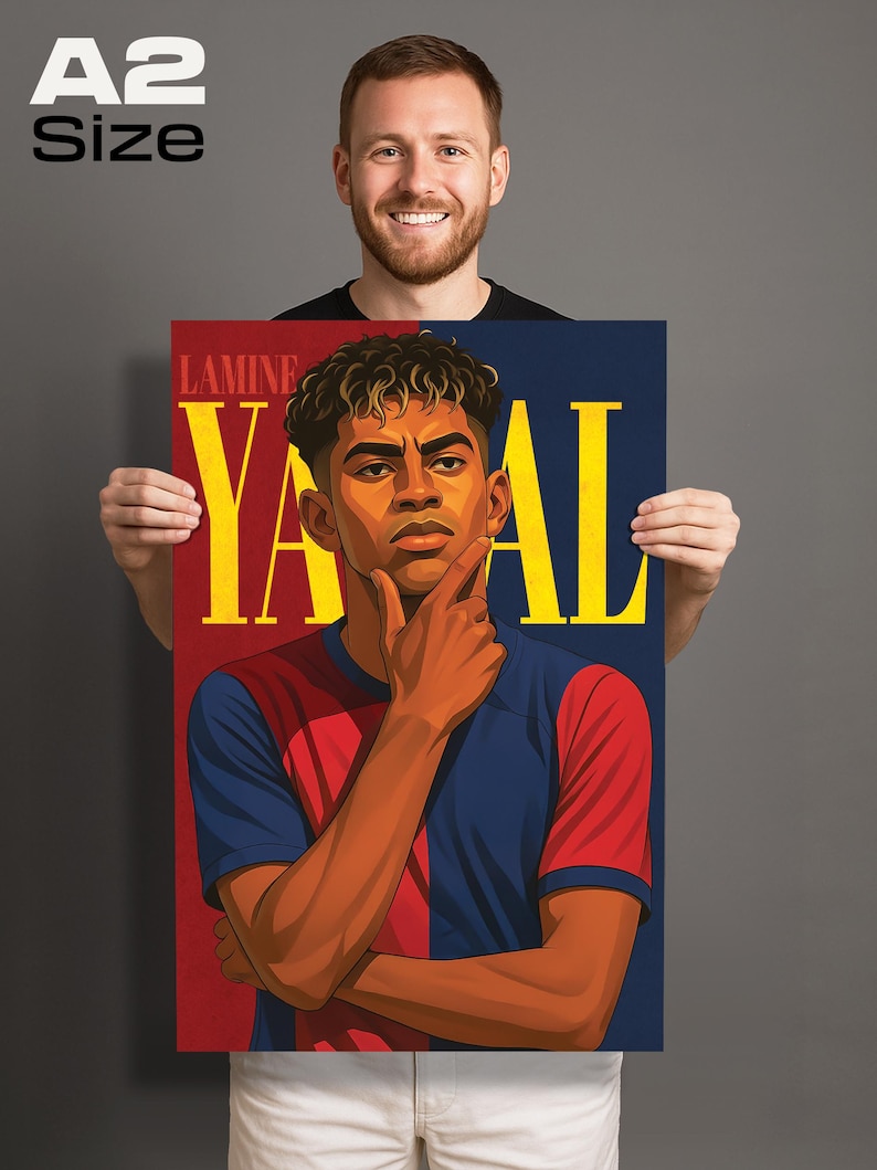 Lamine Yamal Poster - Etsy
