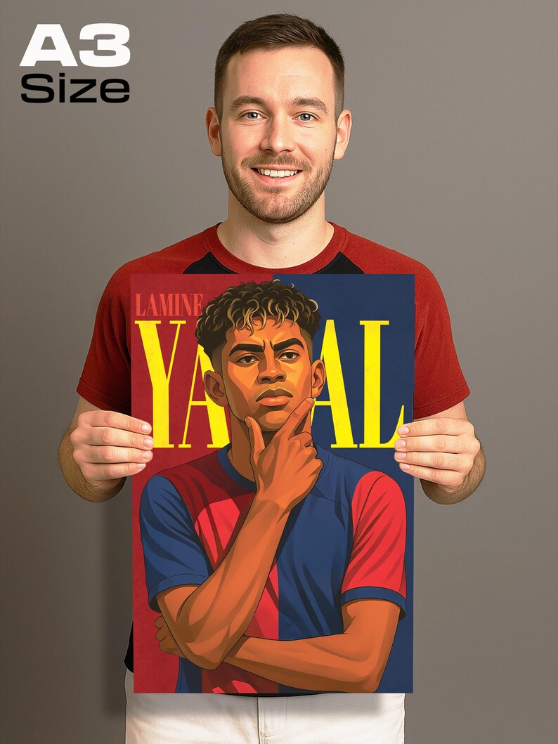 Lamine Yamal Poster - Etsy
