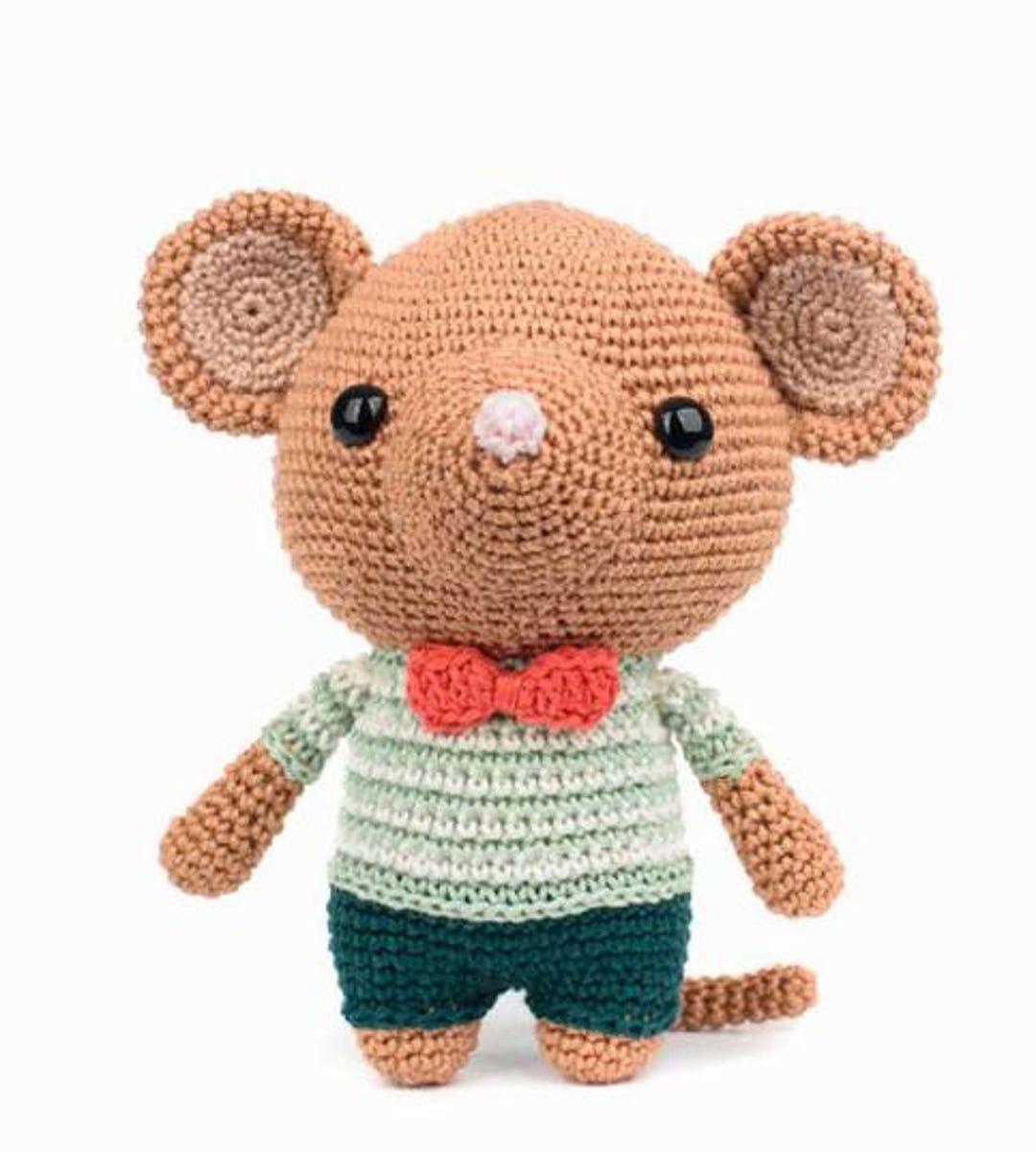 Mouse Crochet Pattern, Crochet Pattern Peter the Mouse, Amigurumi ...