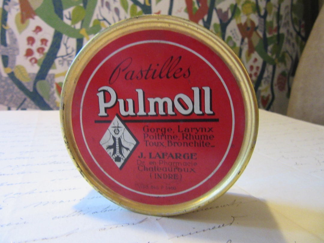 Vintage French Pastilles/lozenges Tin Collectible Metal Paris Container ...