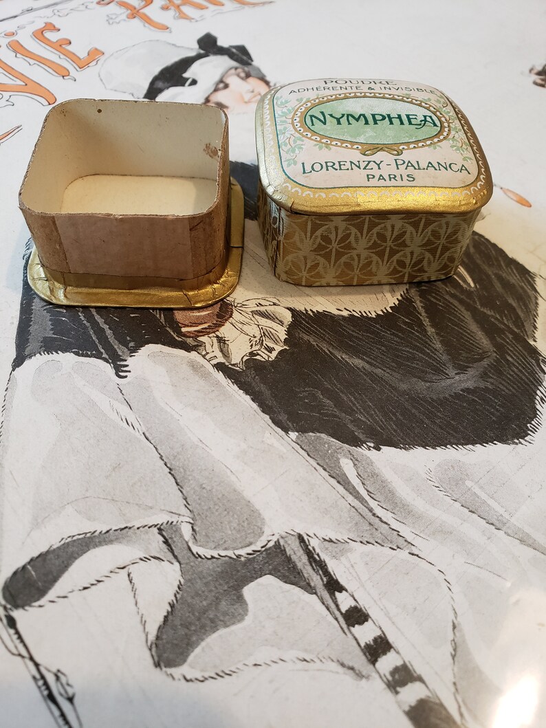 Rare Find Authentic Paris Antique Face Powder Box/ Clean and - Etsy