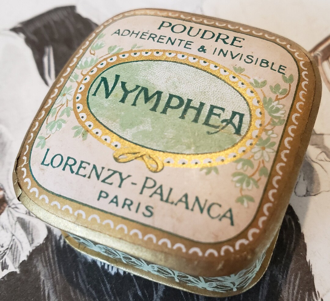 Rare Find Authentic Paris! Antique Face Powder Box/ Clean and ...