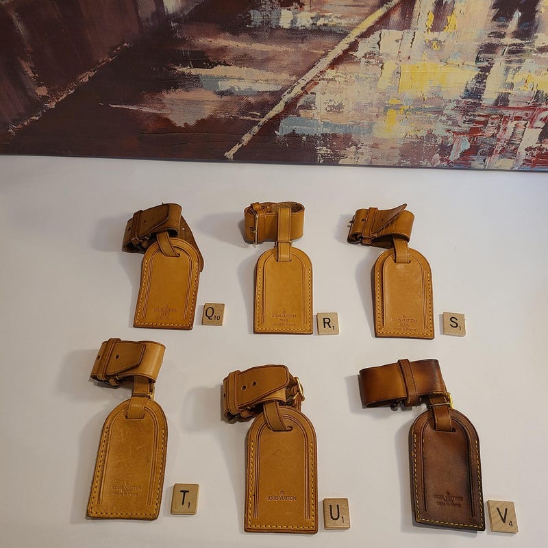 Louis Vuitton Vintage Tag - Etsy