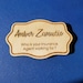 Custom Laser Cut and Engraved Wood Name Tag With Magnetic - Etsy