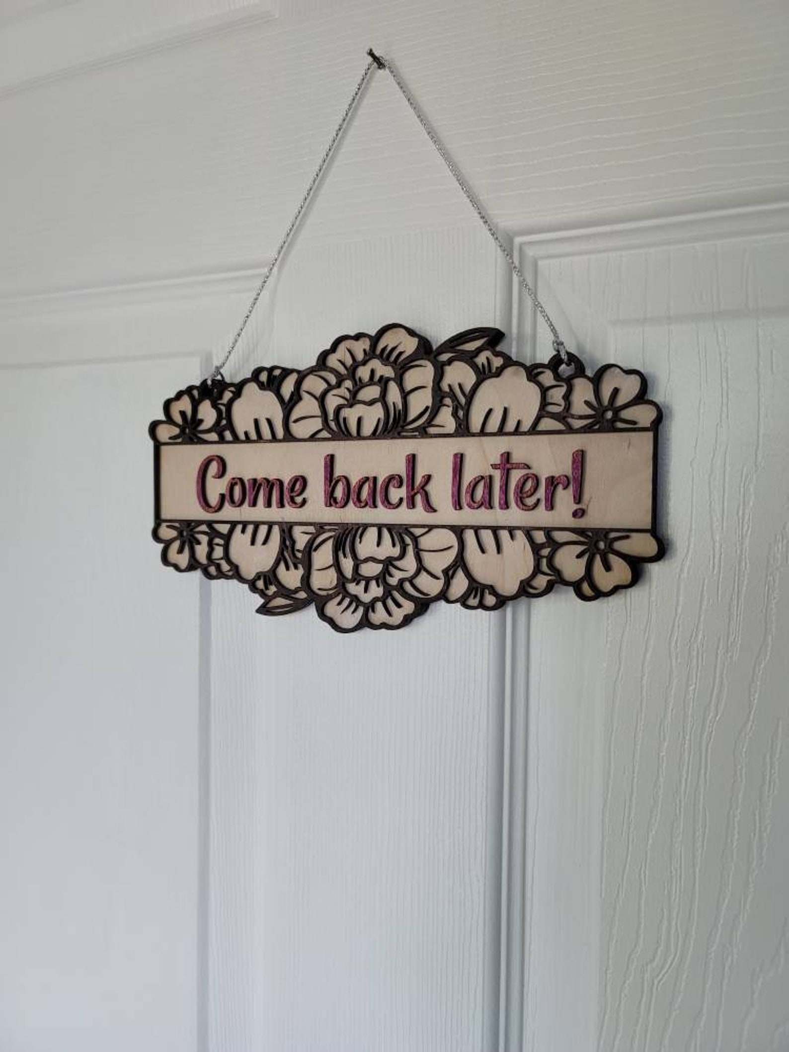 Remote Working Door Sign Teleworking Work From Home Home | Etsy