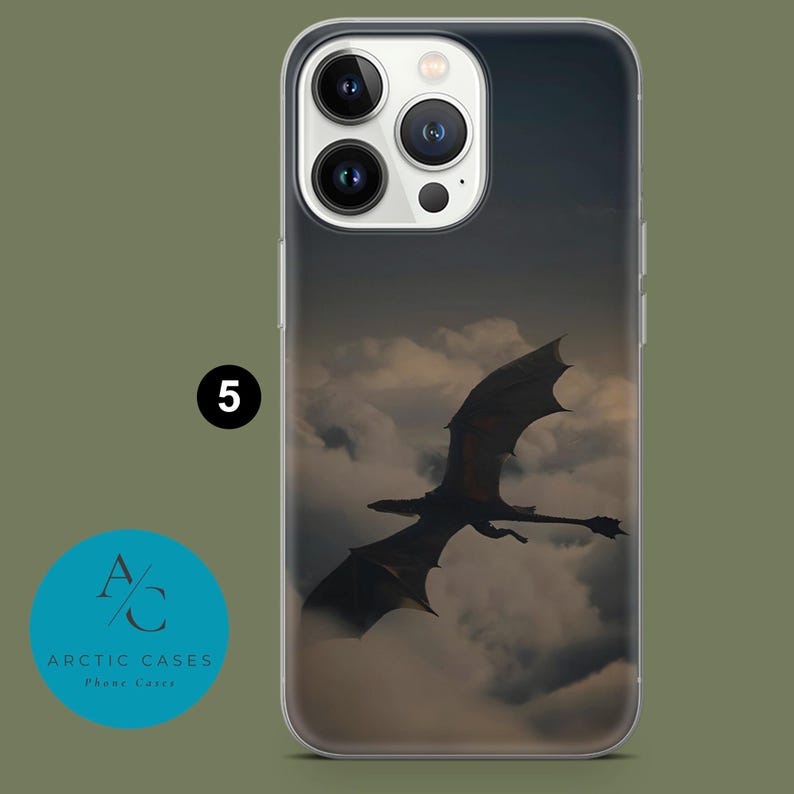 Fourth Wing-telefoonhoesje Dragon Cover voor iPhone 17 Air, 16, 15, 14 ...