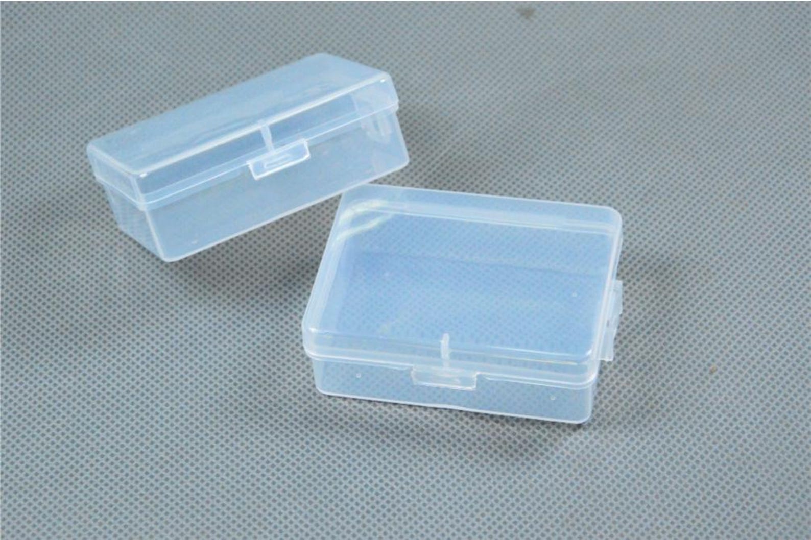 Clear Plastic Box, Rectangular Empty Box, Jewelry Beads Storage Box ...