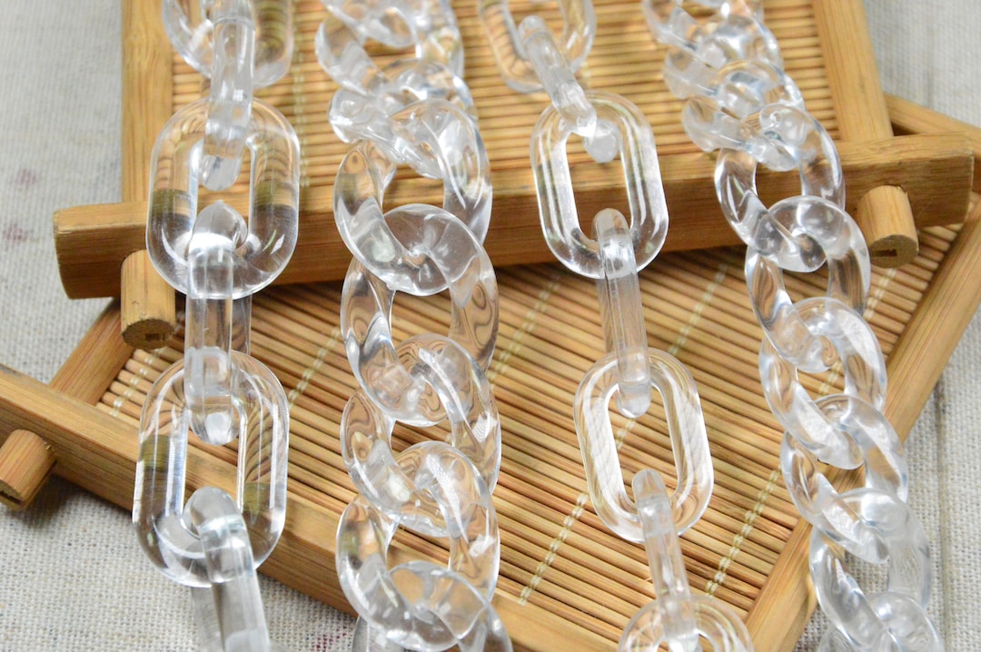 Transparent Acrylic Chain, Purse Chain, Clear Open Link Chain, Handbag ...