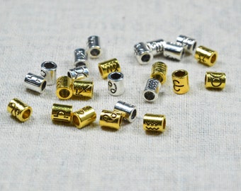 12mm Zodiac Signs Gold Round Zodiac Charms Stainless Steel - Etsy