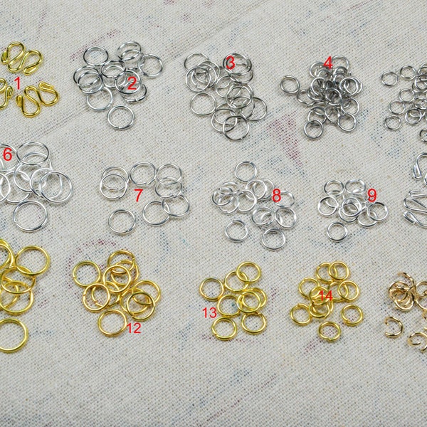 Metal Circle Rings - Etsy