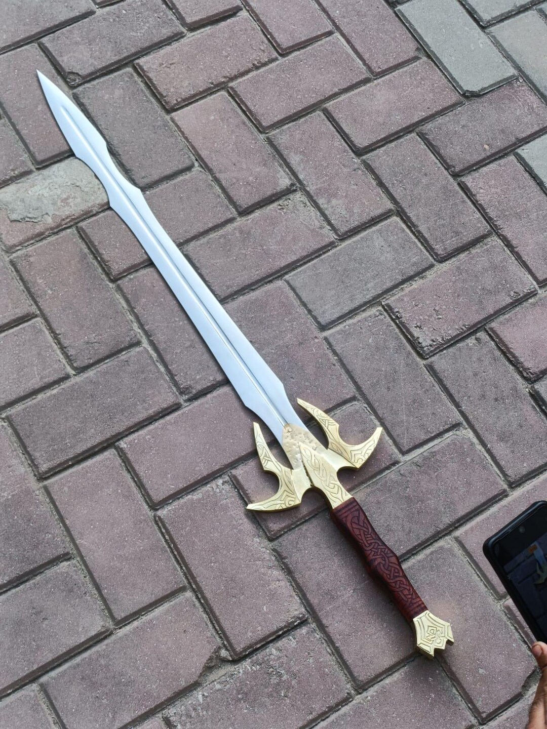 Hofund Heimdall Sword Replica is a Stainless Steel Fantacy Display Gift ...