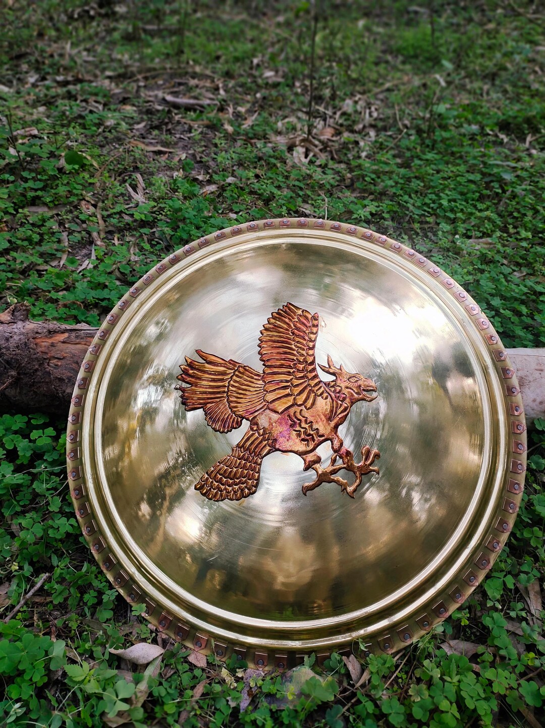 Handmade the Clash of Titans Mirror Shield is From the Famous Movie ,it ...