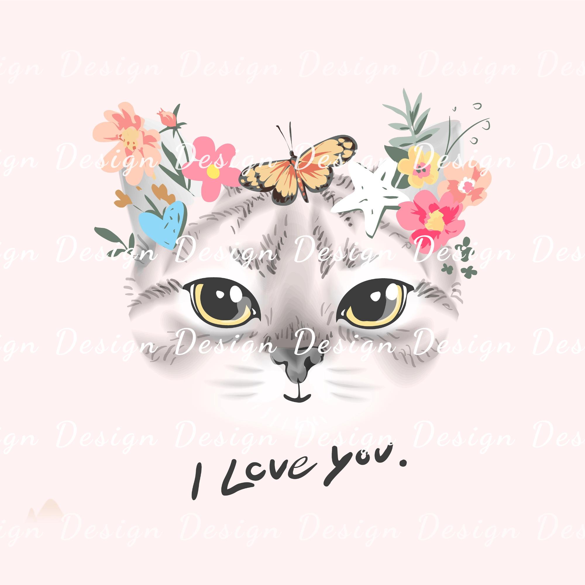 Cat Clipart Bundle, Watercolor Cat Illustrations, Animals Clipart ...