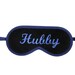 Personalized Monogram Sleep Mask Initials Eye Mask - Etsy