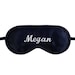 Personalized Name Sleep Mask, Name Embroidery Eye Mask, Customized Gift ...