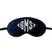 Personalized Monogram Sleep Mask, Customized Eye Mask, Initials Gift ...