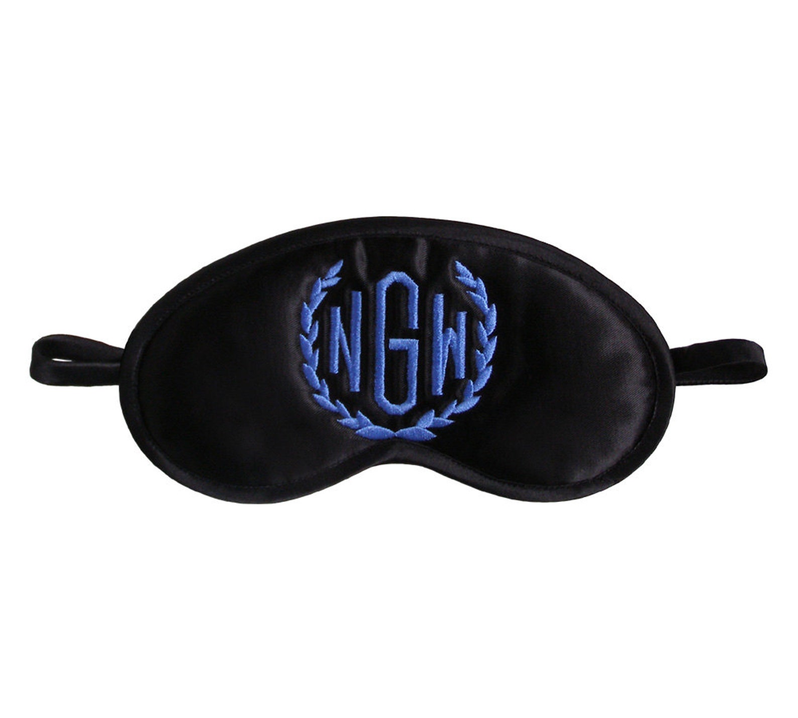 3 Letter Monogram Sleep Mask, Customized Sleeping Eye Mask ...