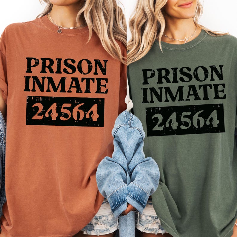 Halloween Prisoner Prison Inmate Funny Costume Unisex • Funny Prison ...