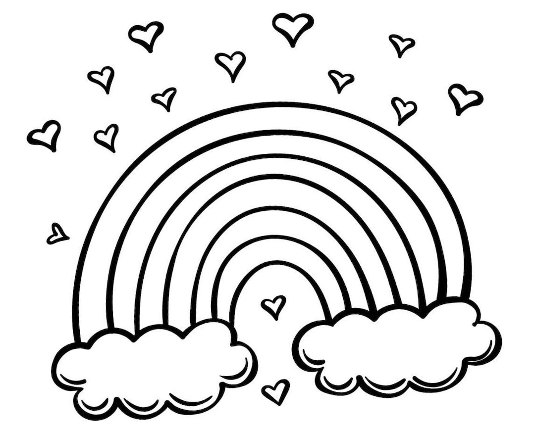 Rainbow Coloring Paper Set – Fun and Vibrant for Kids - Etsy