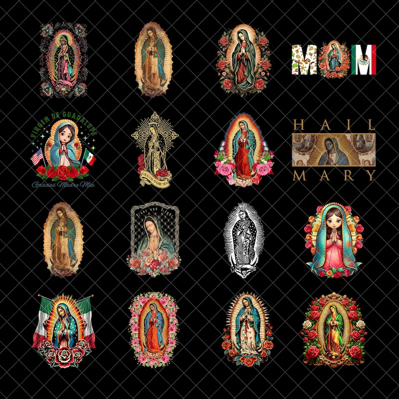 Virgin Mary Pdfs - Etsy