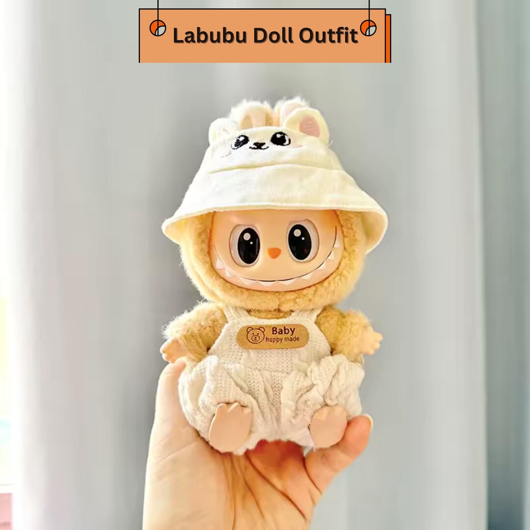 Korea Kpop Exo Idol 17cm Labubu Doll Clothes – Pop Mart Labubu Dolls ...