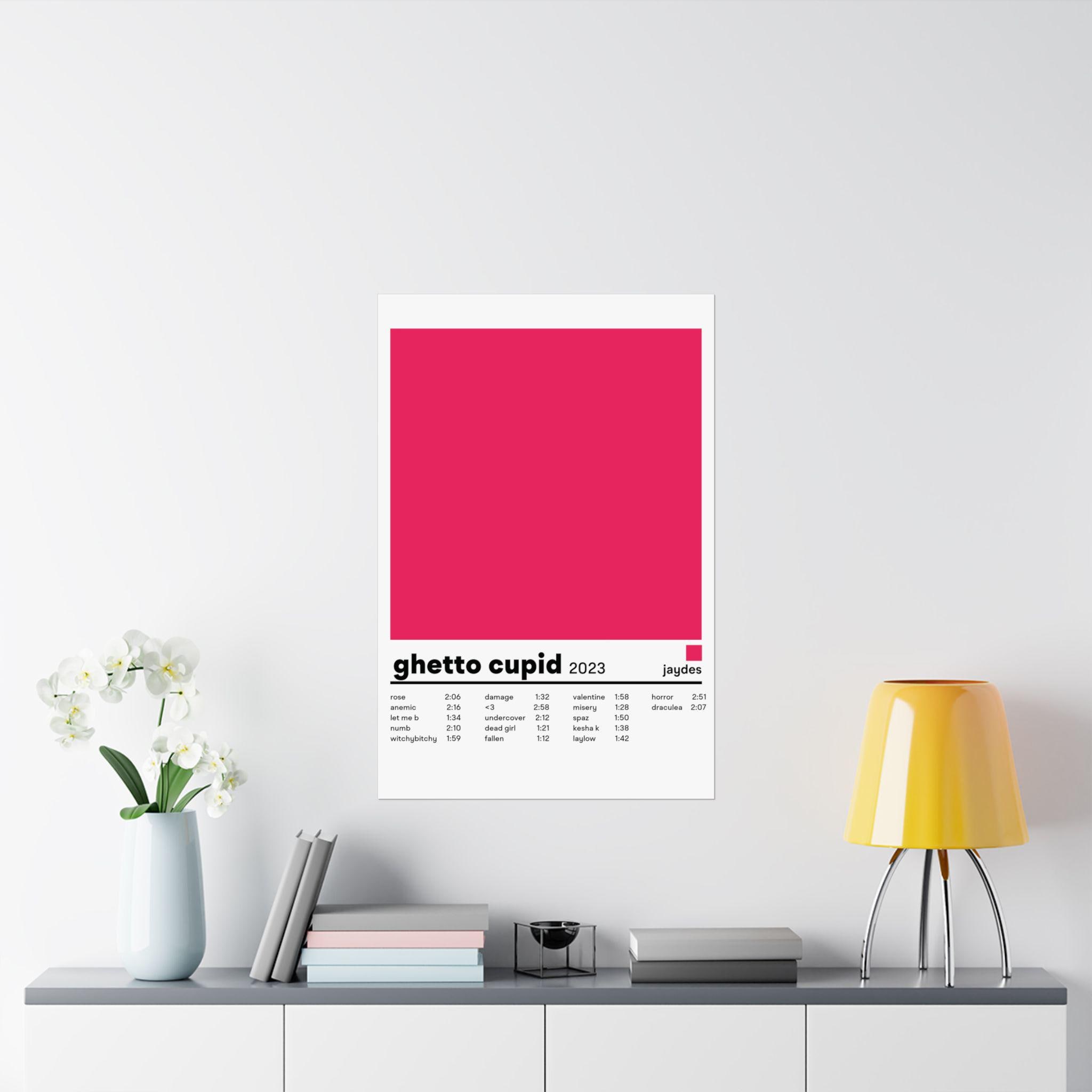 Satin Poster, Jaydes Ghetto Cupid Album Poster, 210gsm Art Print, Wall ...