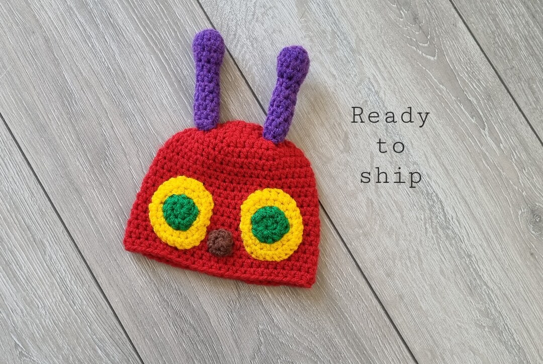 Very Hungry Caterpillar Hat Halloween Caterpillar Hat - Etsy