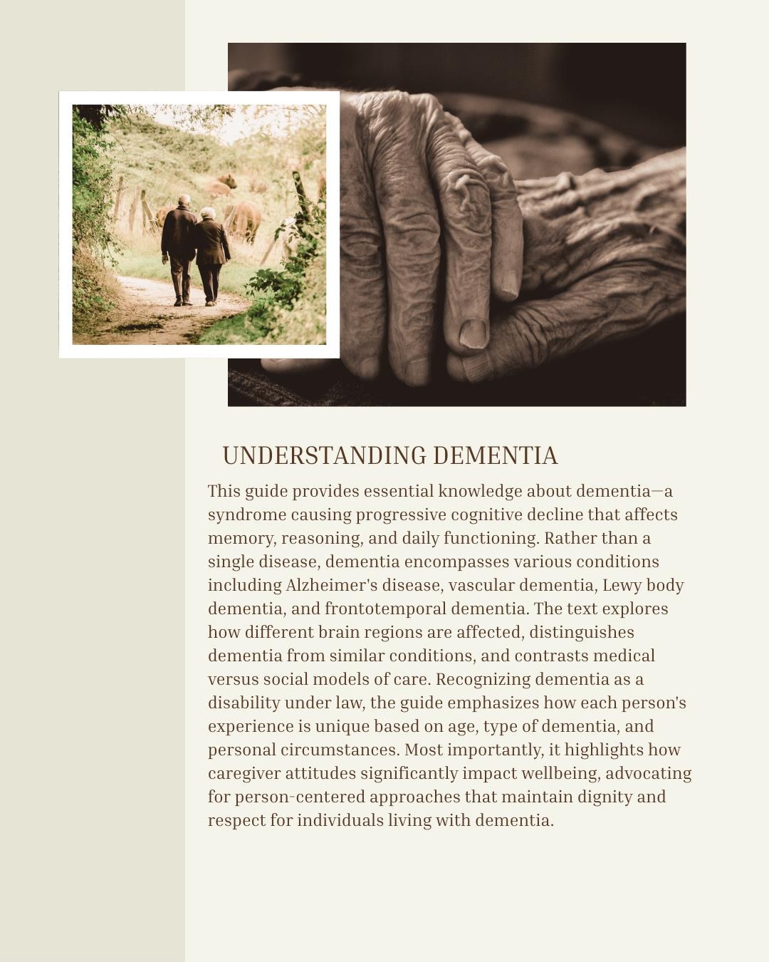 Dementia Explained: Guide to Understanding the Principles of Dementia ...