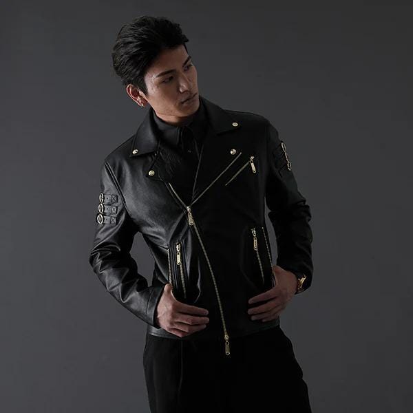 Bayonetta Leather Cosplay Jacket: Handmade Biker Coat - Etsy
