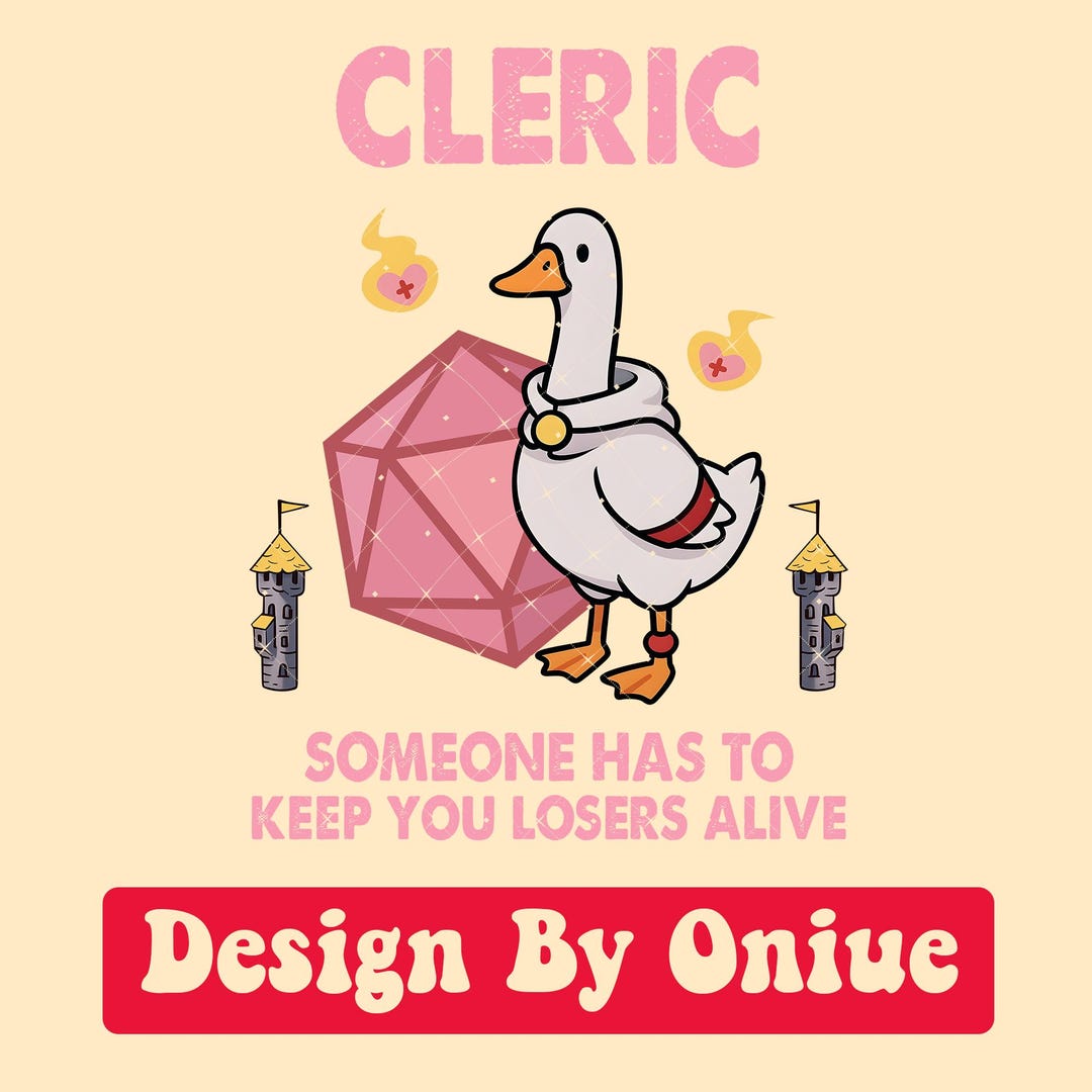 Cleric Dnd Goose, Dnd Shirt, Rogue Love Png, Cat Dnd Shirt, Funny Png ...