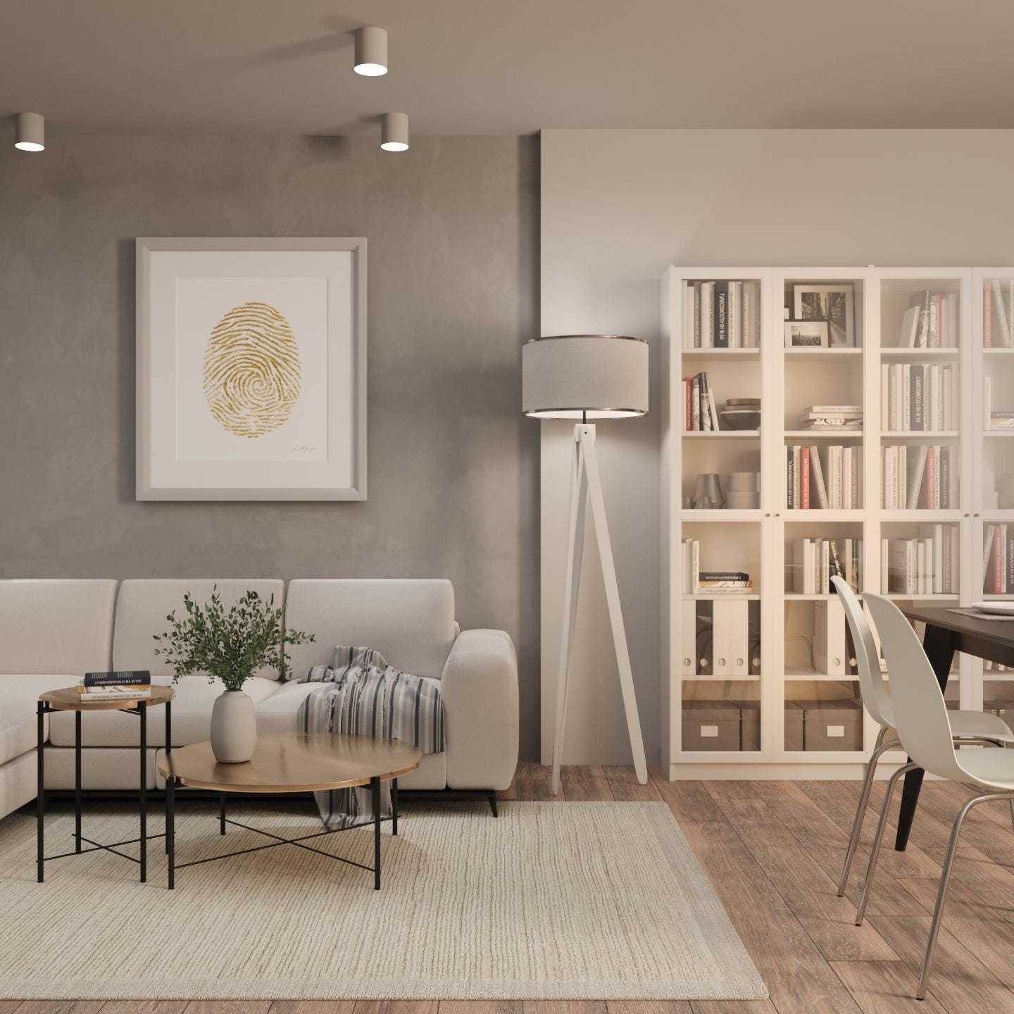 Realistic 3d Interior Design Rendering - House Planning - Custom Design ...