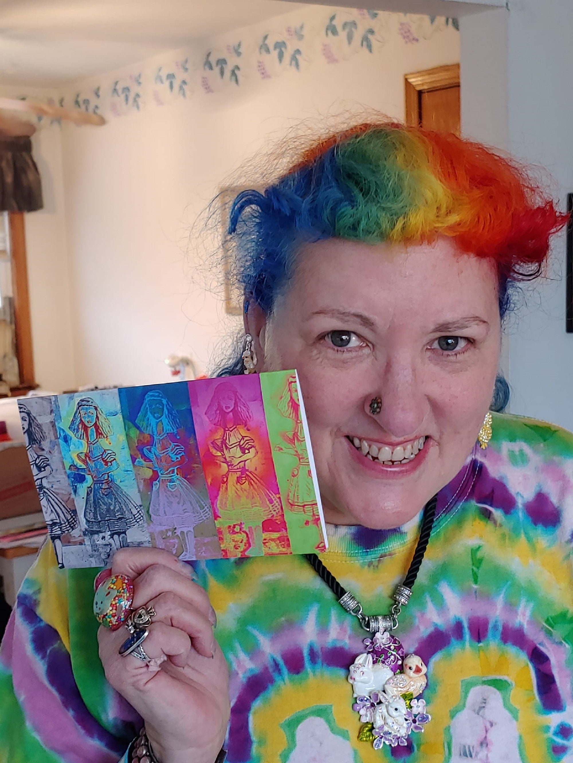 Ode to Andy Warhol, Tall Alice in Wonderland, John Tenniel, Greeting ...